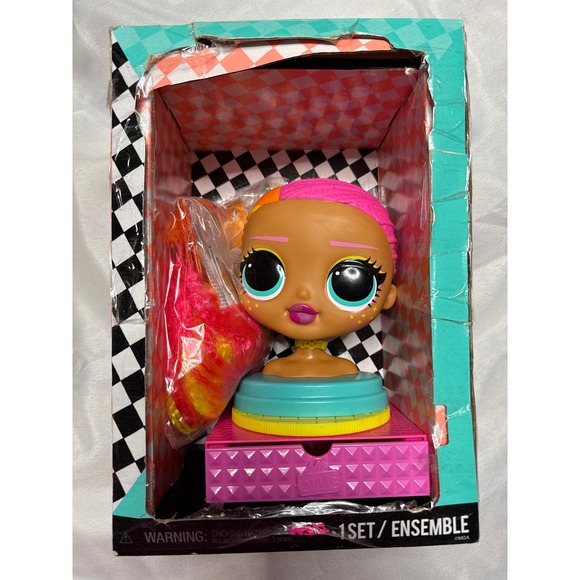 LOL Surprise OMG | Toys | Lol Surprise Omg Styling Head Doll Play Set ...